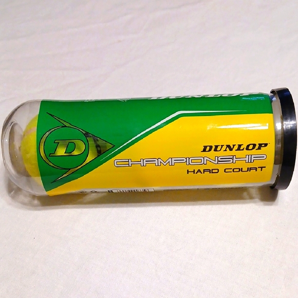 Dunlop | Games | Dunlop Championship Hard Court Tennis Balls Vibrant ...